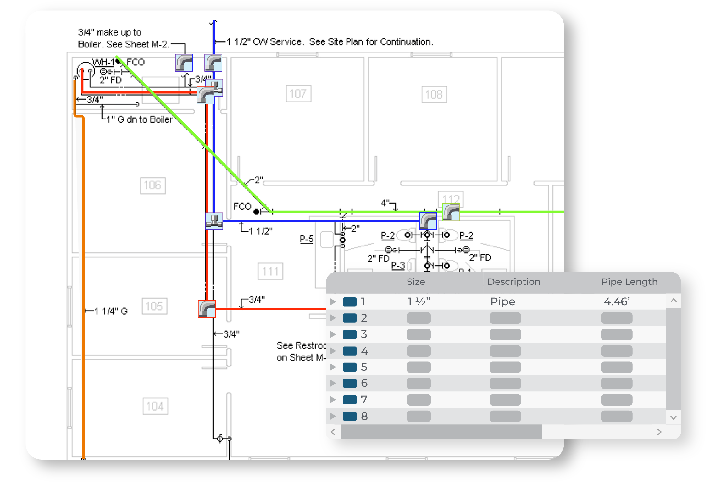 ConstructConnect QuoteSoft | Piping and Plumbing Takeoff Software